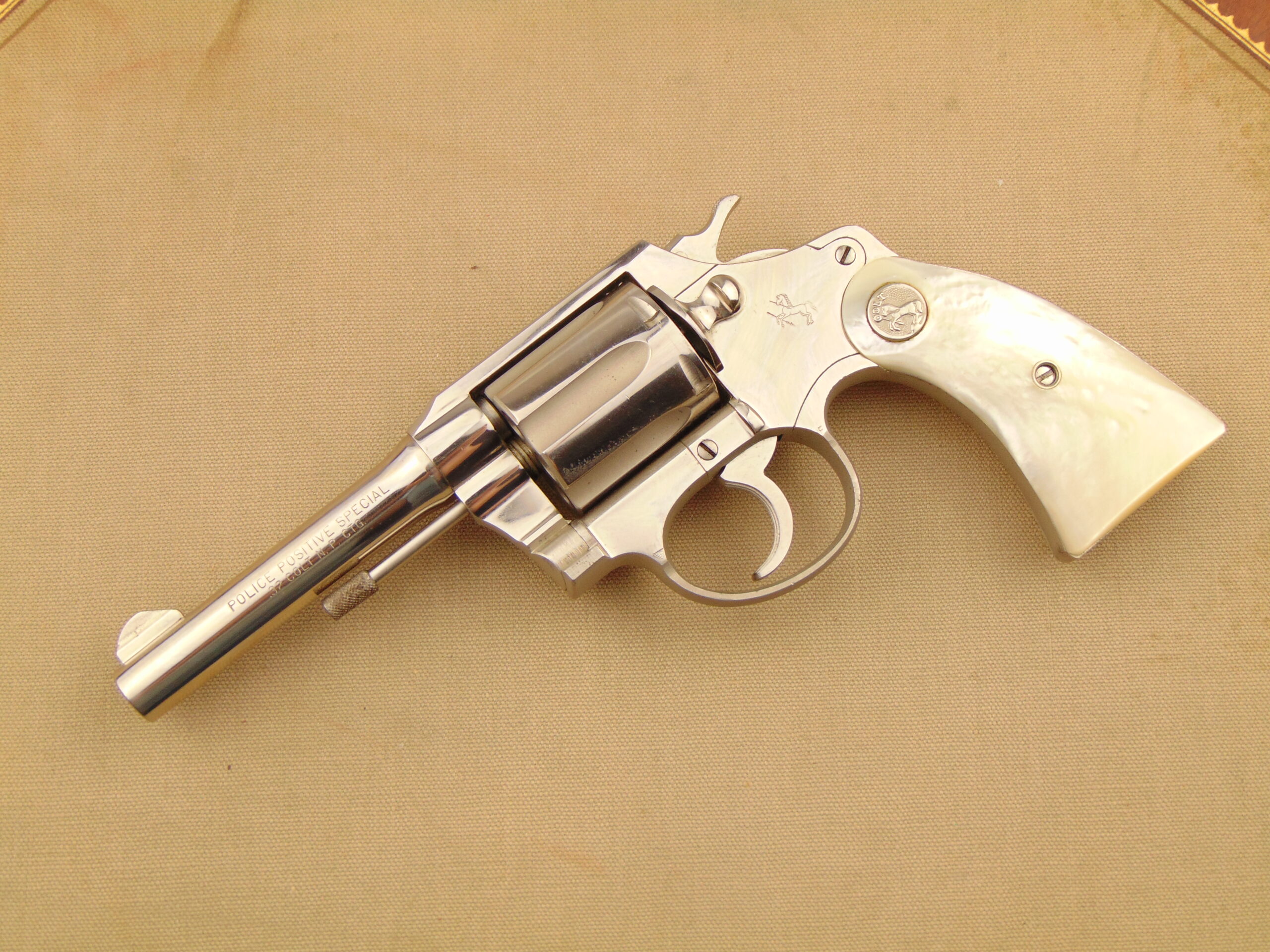 (SALE PENDING) Police Positive Special, .32NP, Dual Tone Nickel ...